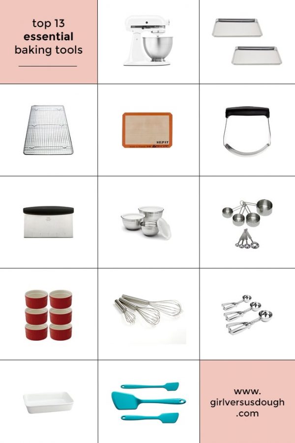 My Top 13 Essential Baking Tools | Girl Versus Dough
