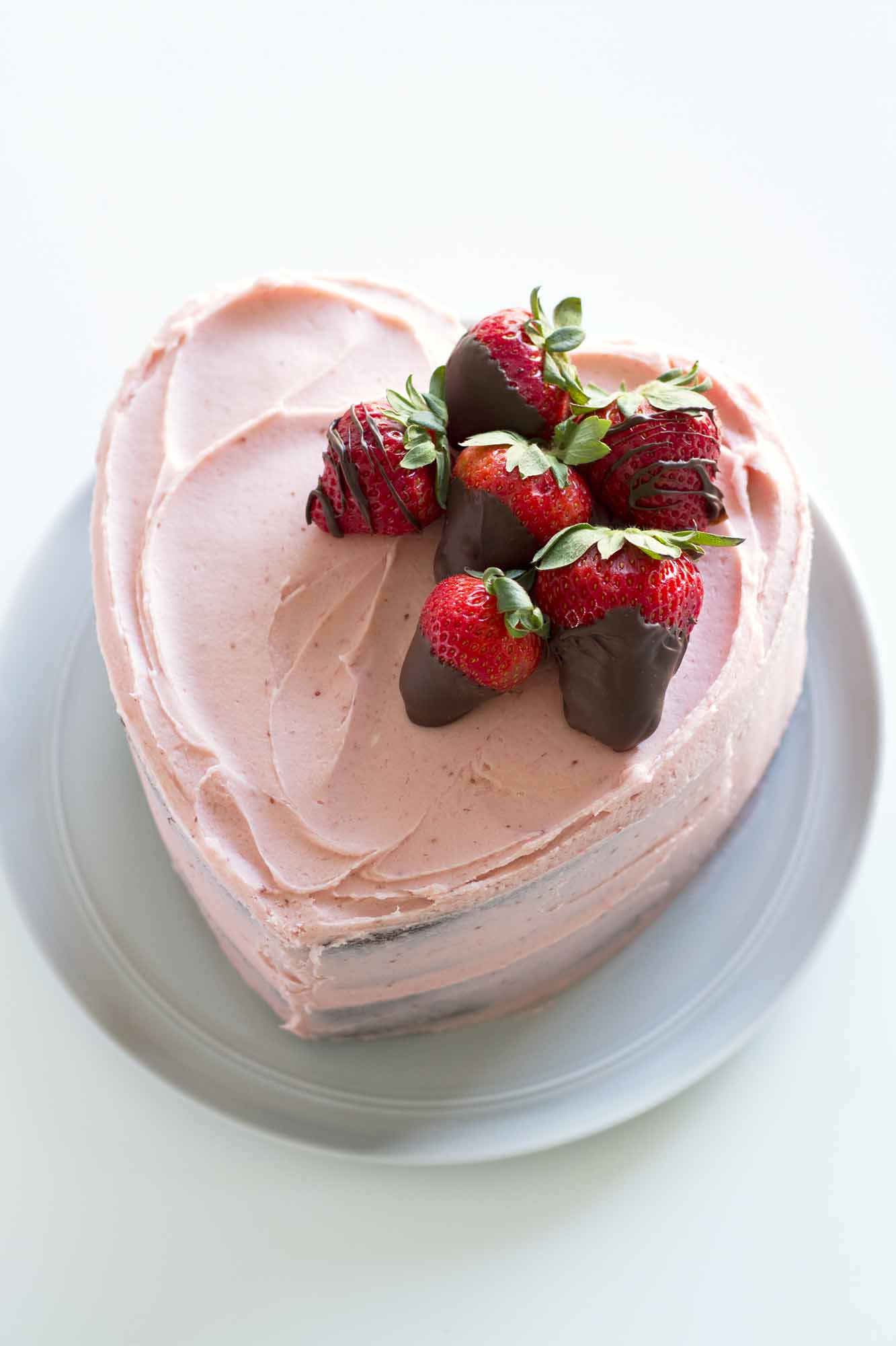 Heart-Shaped Chocolate Strawberry Cake | Girl Versus Dough Heart-Shaped Chocolate Strawberry Cake | Girl Versus Dough