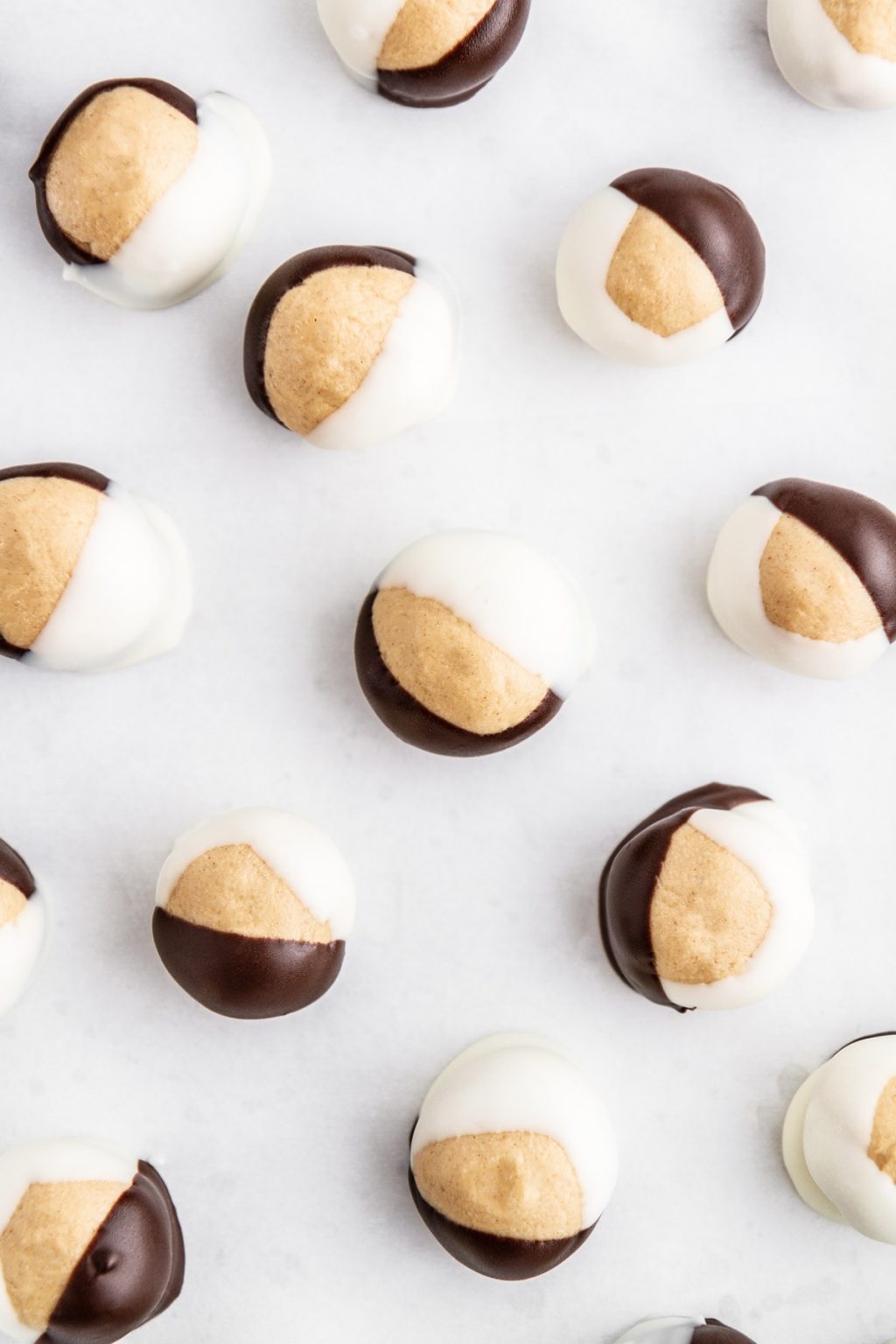 Double Chocolate Buckeyes Recipe | Girl Versus Dough