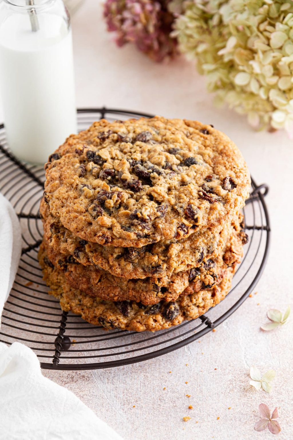 Giant Oatmeal-Raisin Cookies Recipe | Girl Vs Dough