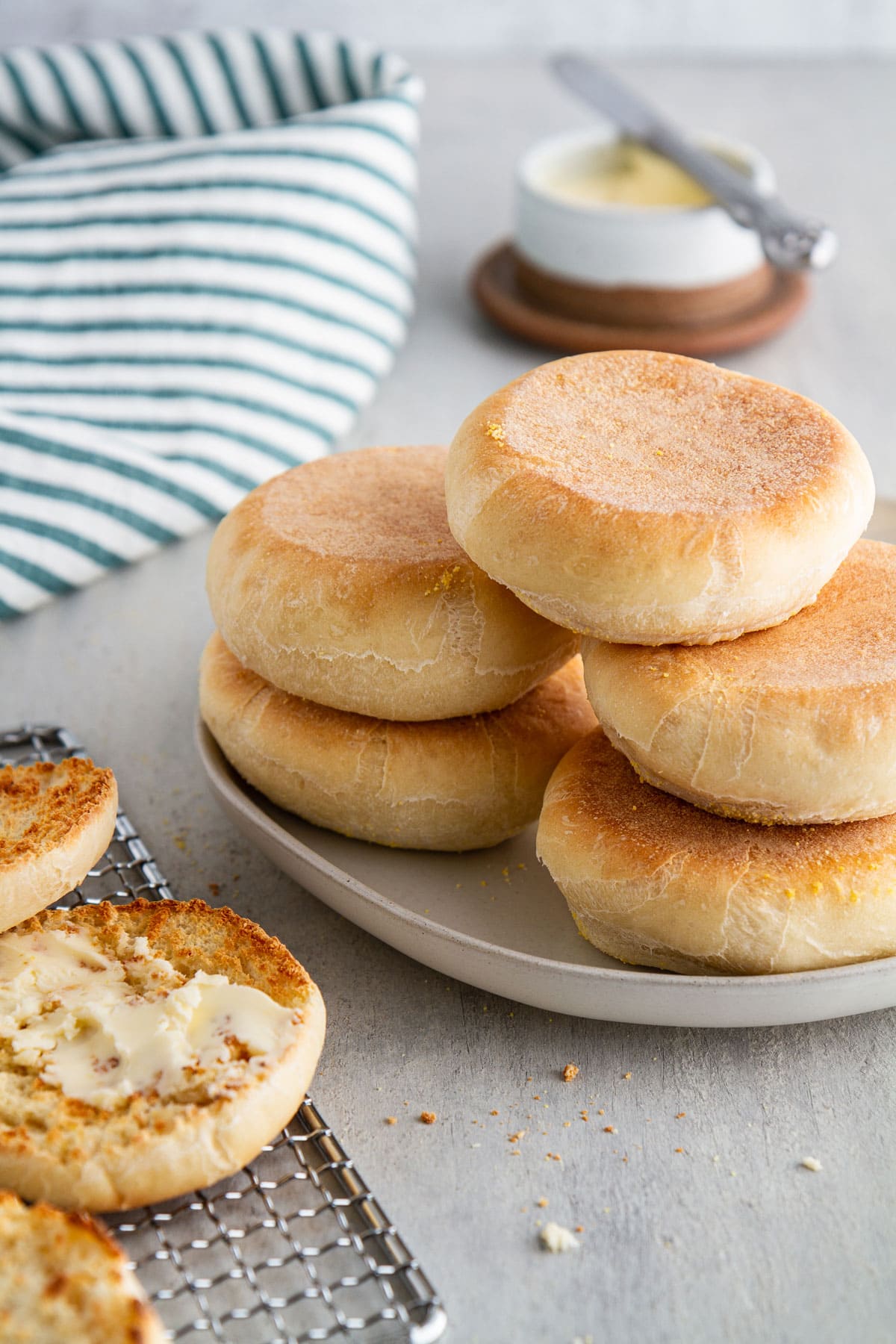 English Muffins Recipe (Homemade English Muffins) | Girl Versus Dough