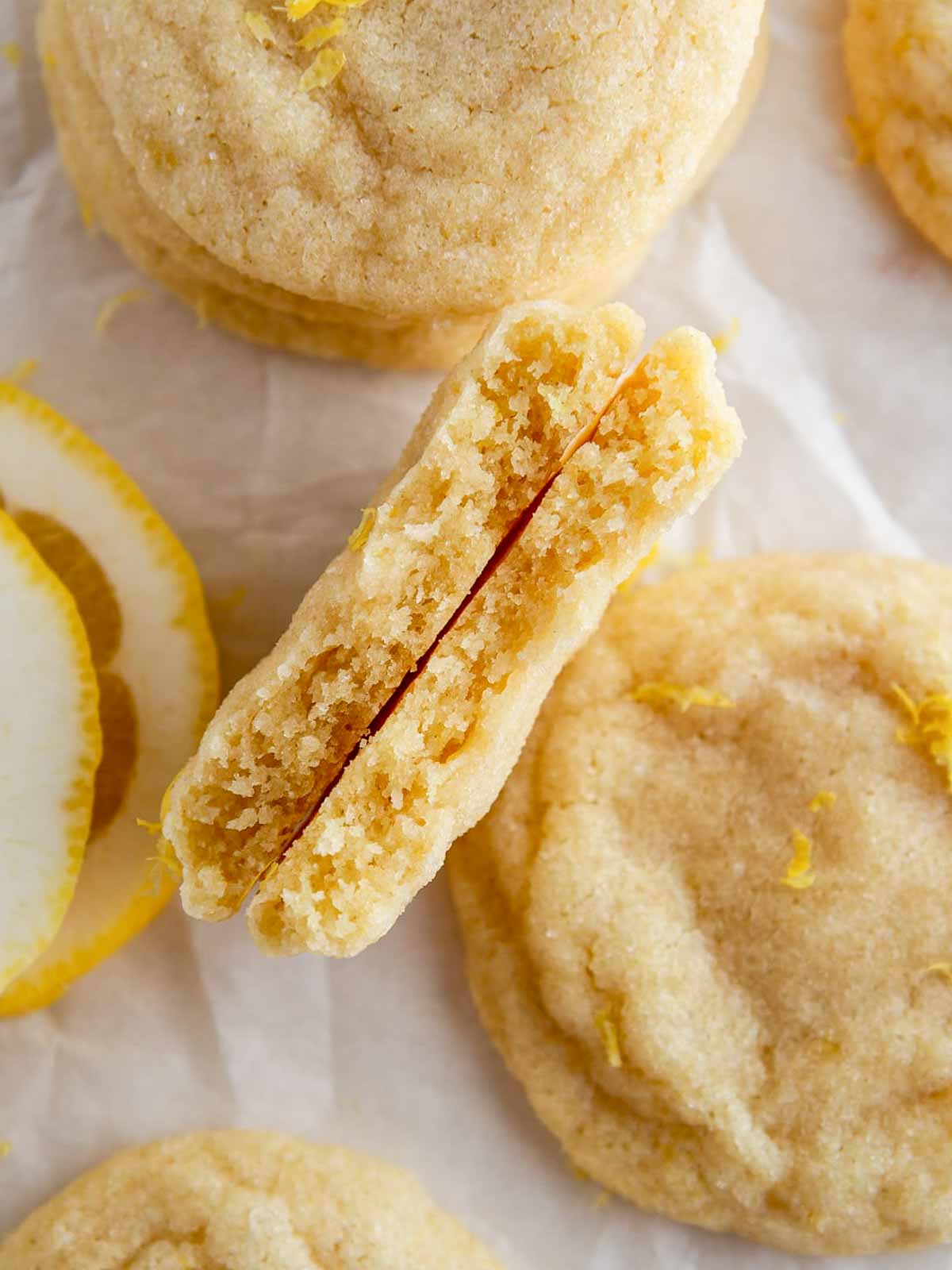 Lemon Cookies | Girl Vs Dough
