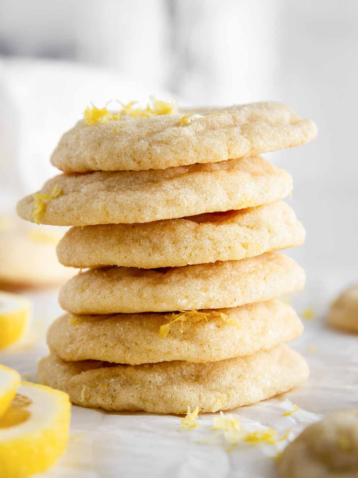 Lemon Cookies | Girl Vs Dough