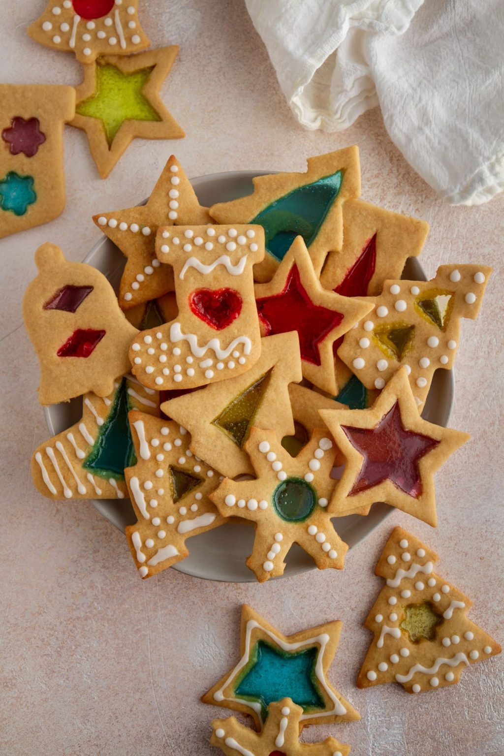 Stained Glass Window Cookies Recipe | Girl Vs Dough