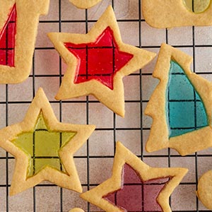 Stained Glass Window Cookies Recipe | Girl Vs Dough