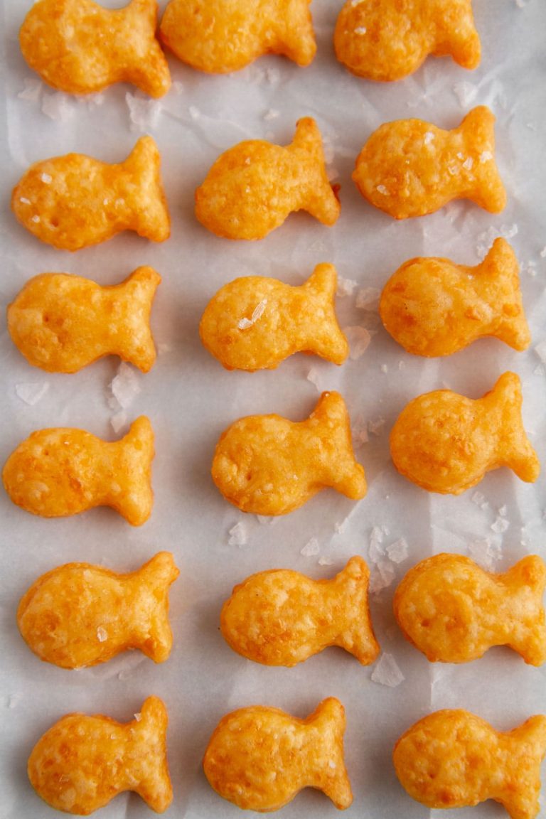 Homemade Goldfish Crackers Recipe | Girl Vs Dough