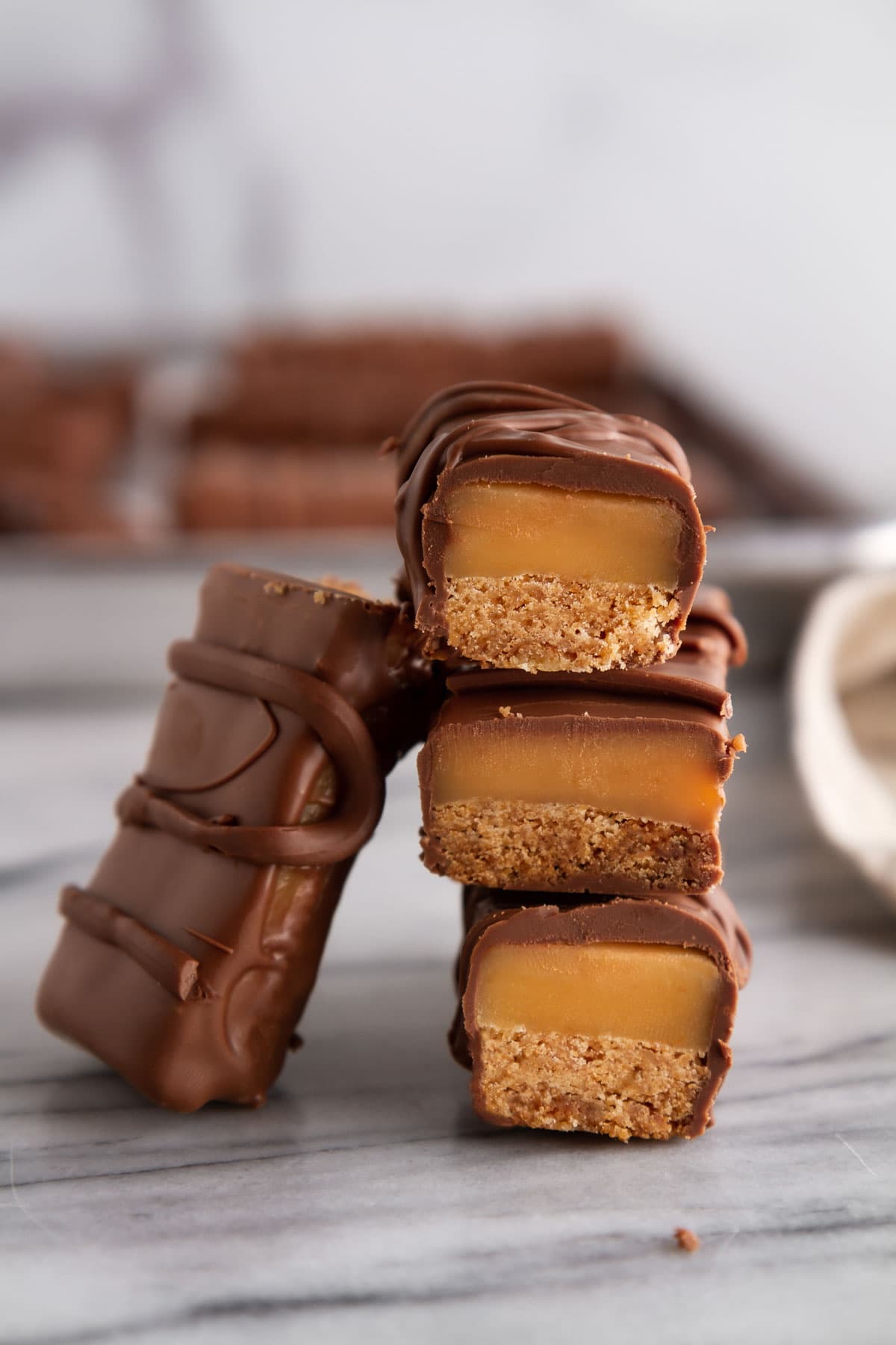 Homemade Twix Bars Recipe | Girl Vs Dough