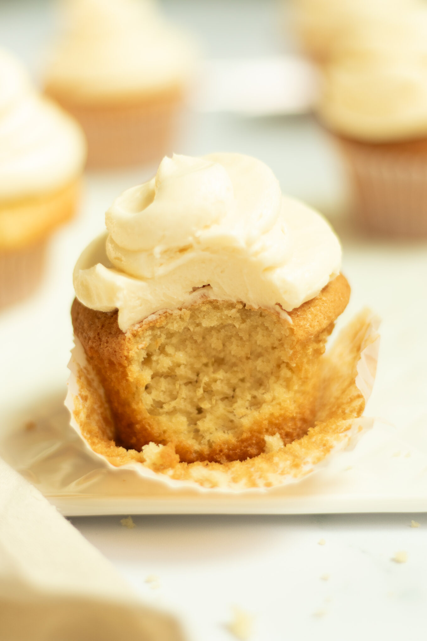 vanilla cupcake recipe - Girl Versus Dough