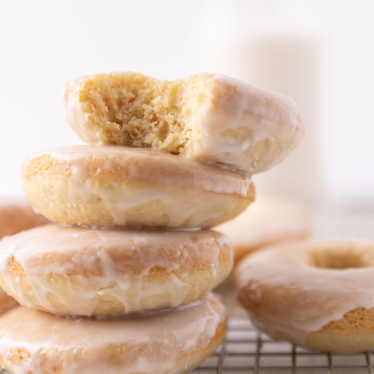 Baked Chocolate Donut Recipe - Girl Versus Dough