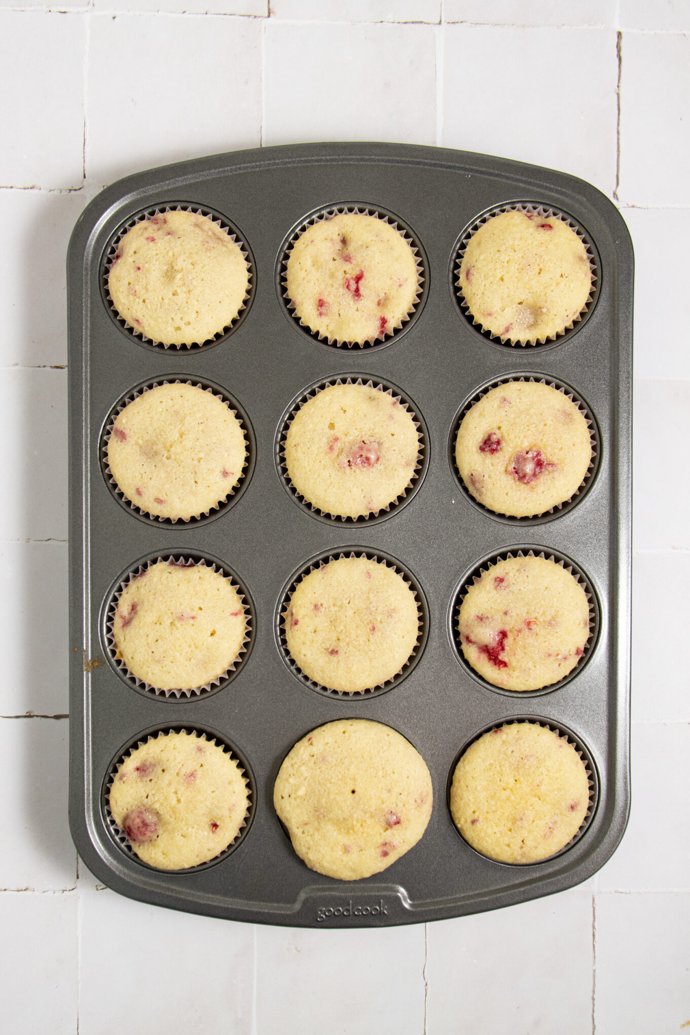raspberry cupcakes - Girl Versus Dough
