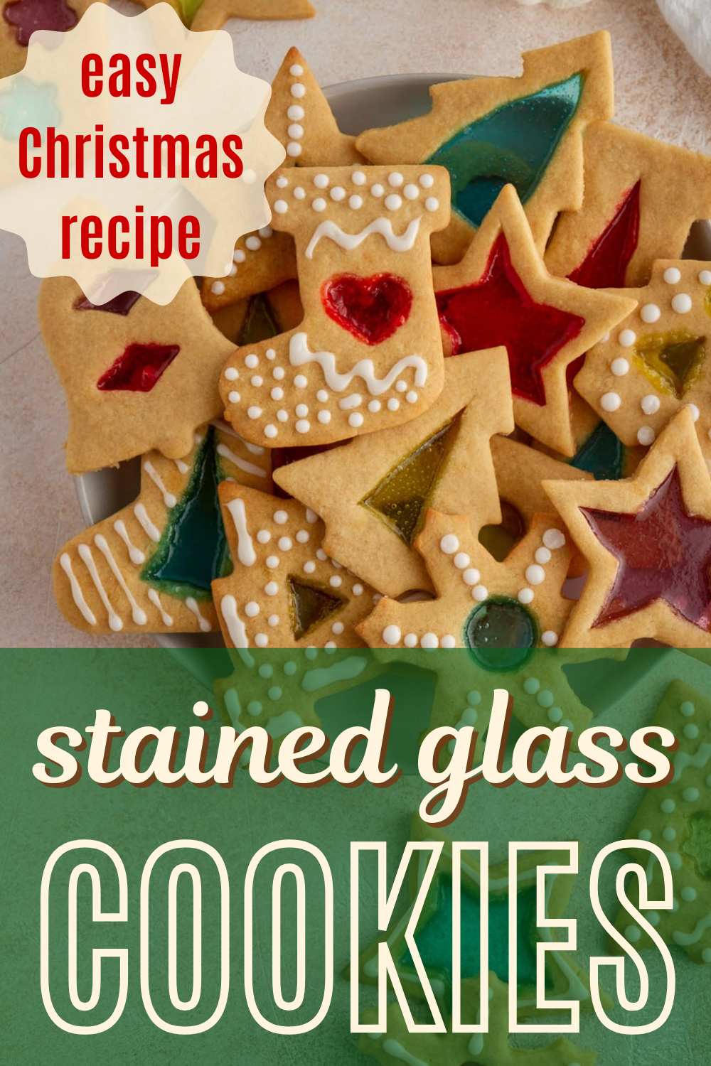 Stained Glass Window Cookies Recipe | Girl Vs Dough
