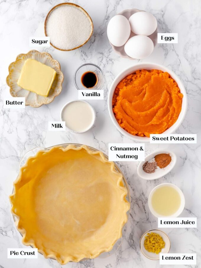 Sweet Potato Pie - Girl Versus Dough