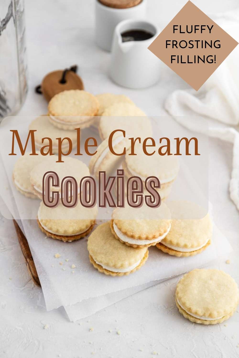 Maple Cream Cookies Recipe (Maple Leaf Creme Cookies)
