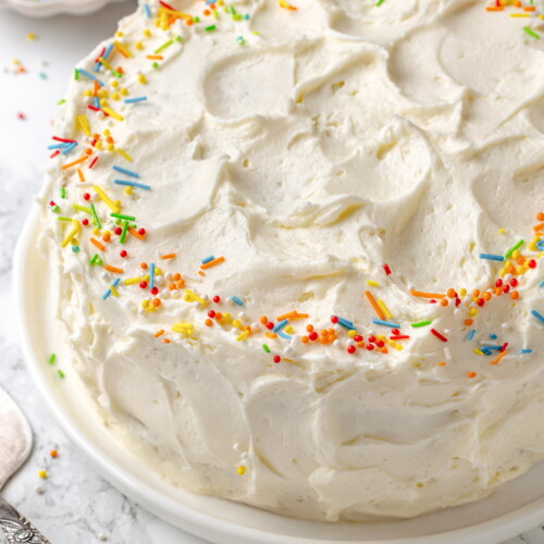 Vanilla Buttercream Frosting - Girl Versus Dough