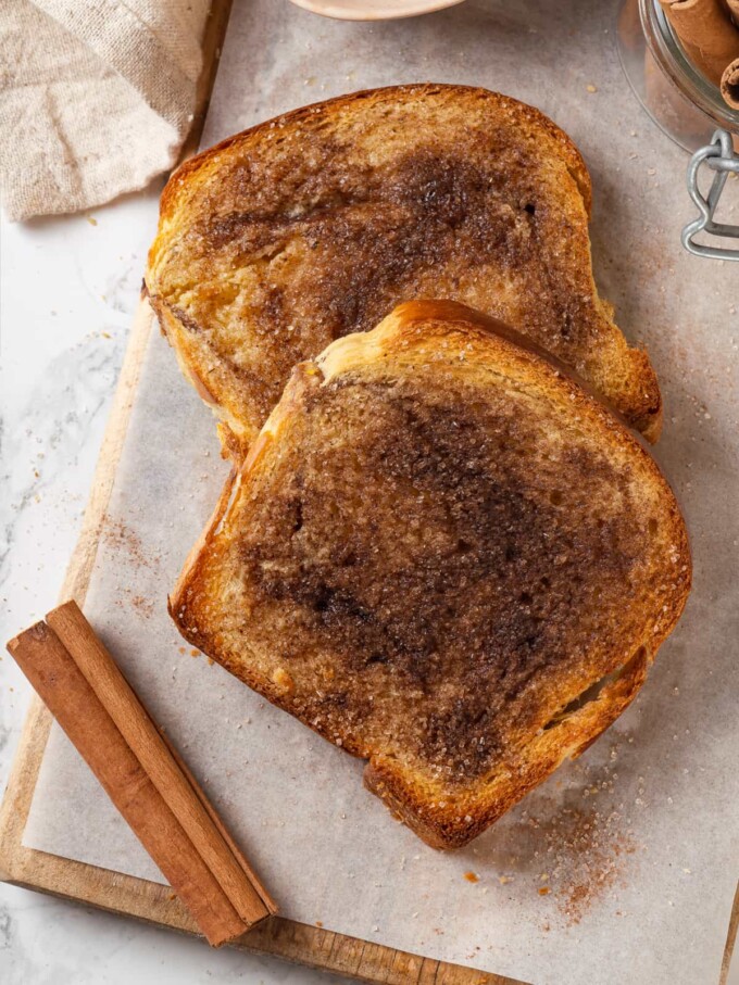 Cinnamon Toast Recipe - Girl Versus Dough