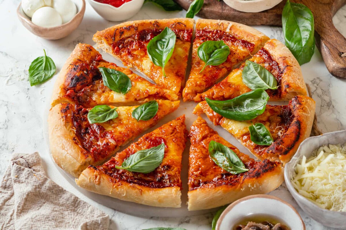 Sourdough Discard Pizza Dough - Girl Versus Dough