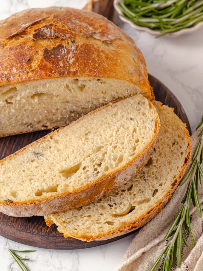 Rosemary Bread - Girl Versus Dough