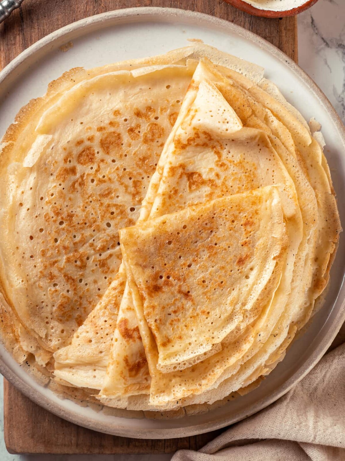 Sourdough Crêpes - Girl Versus Dough