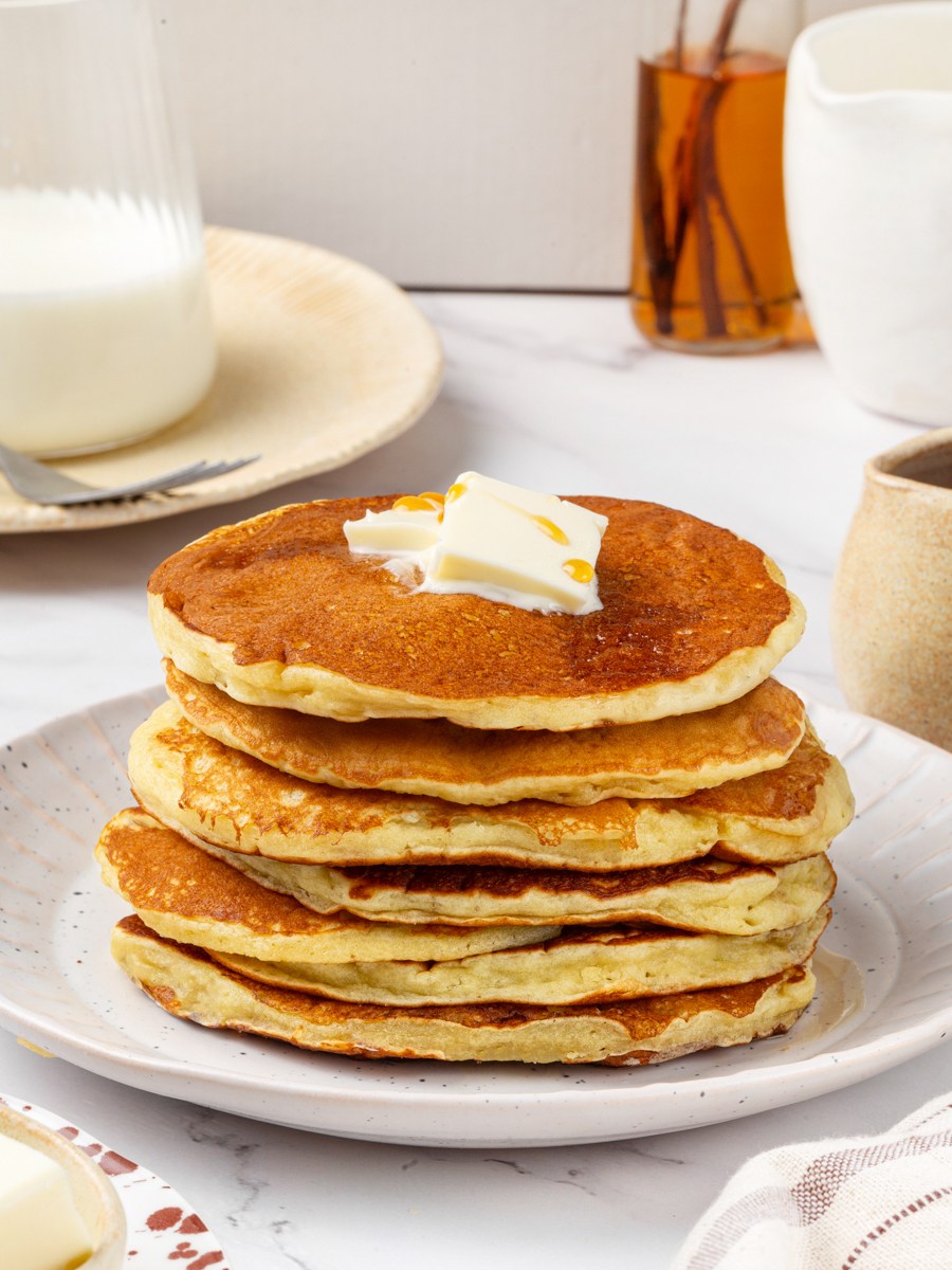 Buttermilk Pancake Recipe - Girl Versus Dough